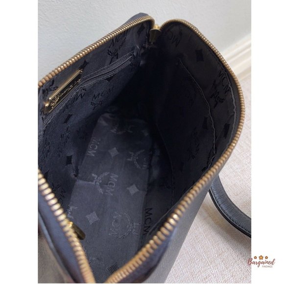 MCM | Bags | Authentic Mcm Vintage Studded Logo Shoulder Bag | Poshmark